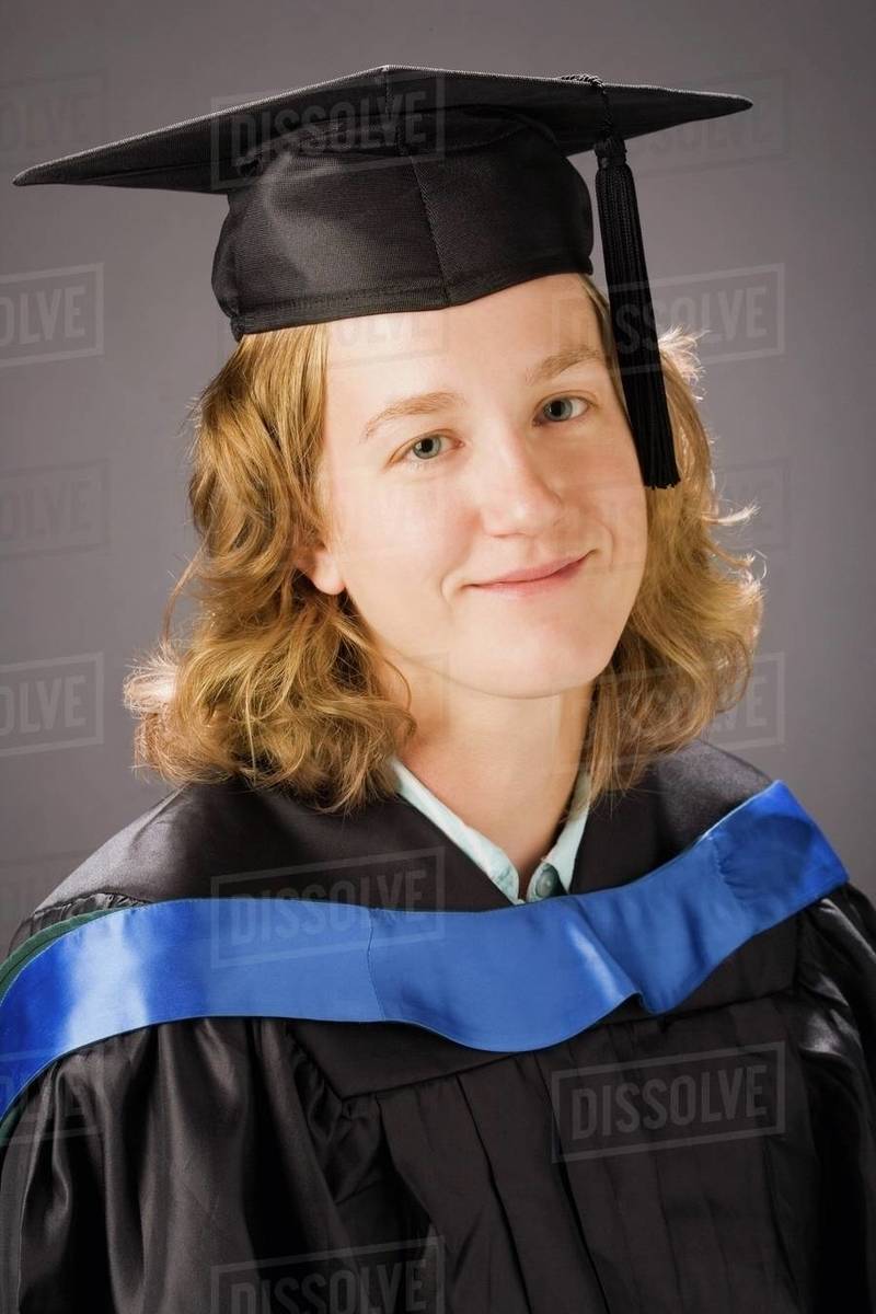 Graduation Portrait - Royalty-free Stock Photo | Dissolve