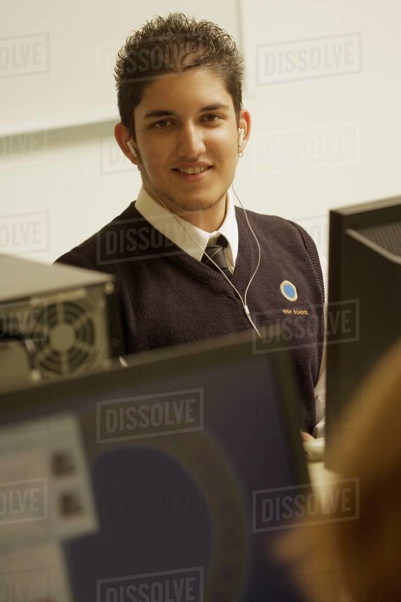 Private School Student - Stock Photo - Dissolve