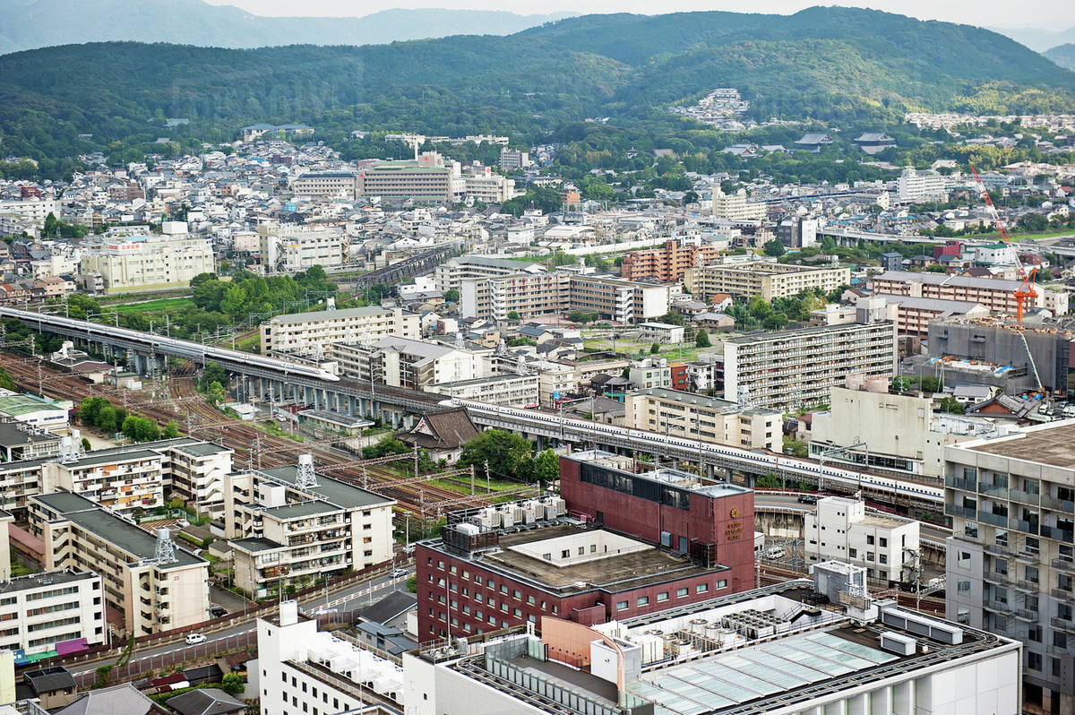 Shinkansen Bullet Train; Kyoto, Japan - Royalty-free Stock Photo | Dissolve