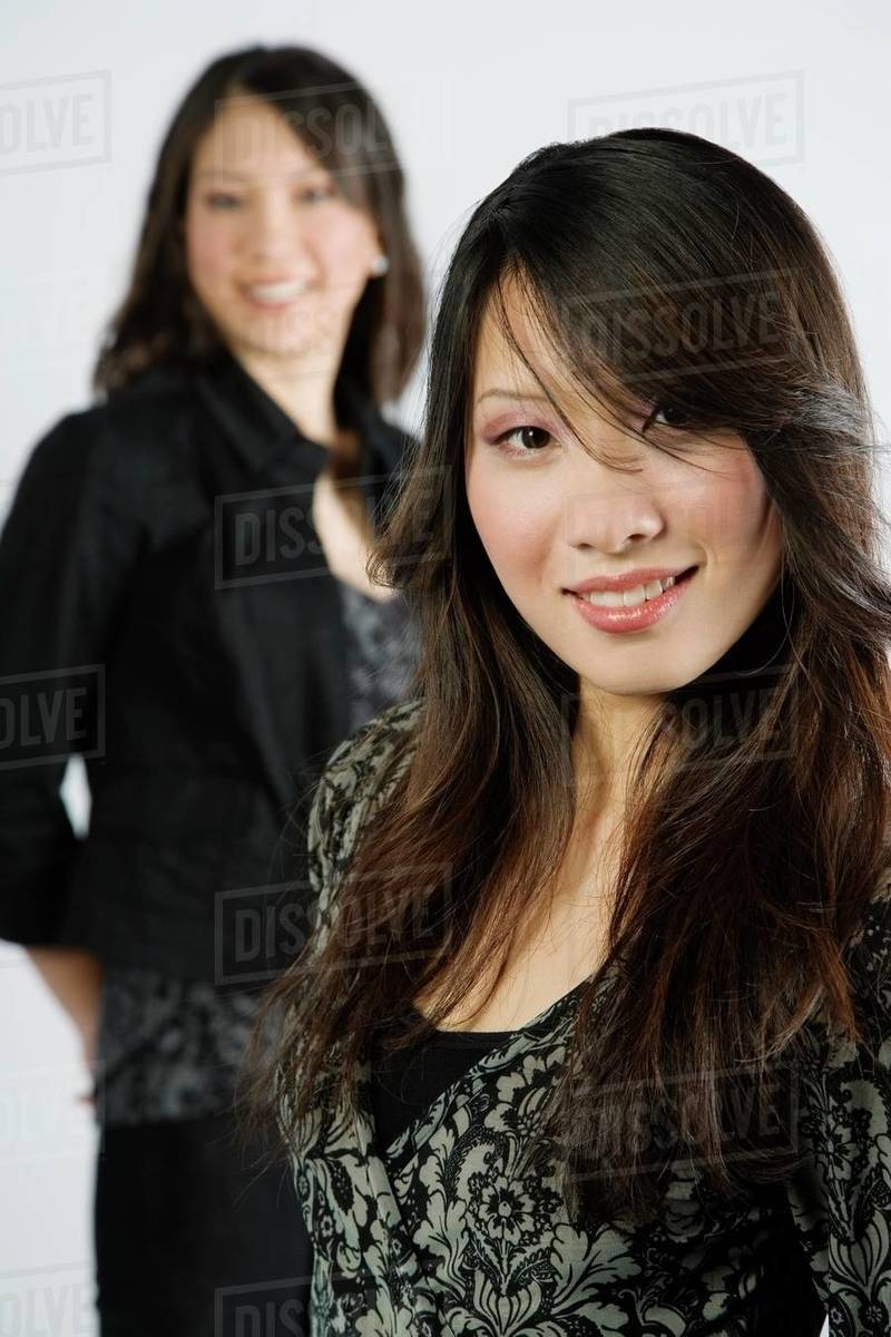Two Women Smiling - Royalty-free Stock Photo | Dissolve
