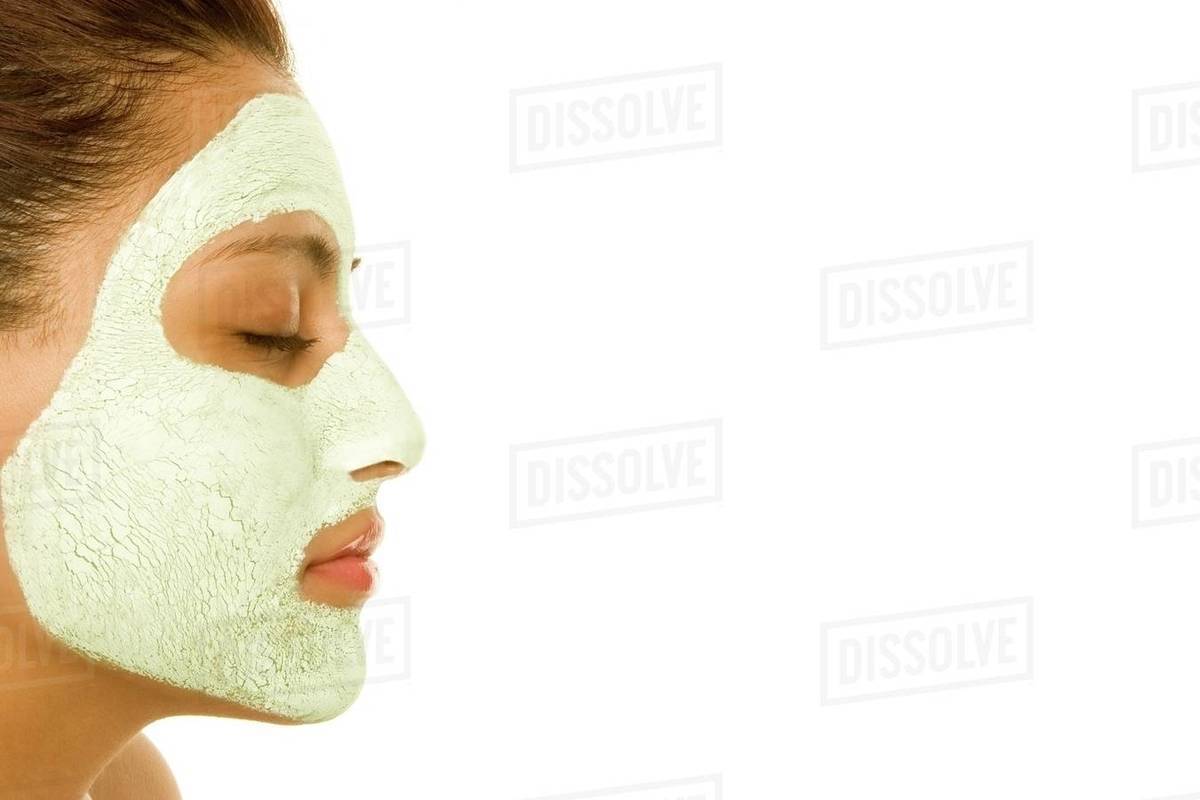 Woman With Facial Mask - Royalty-free Stock Photo | Dissolve