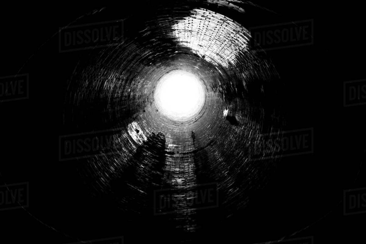 Light at the end of the tunnel, Oxendon tunnel near Arthingworth ...