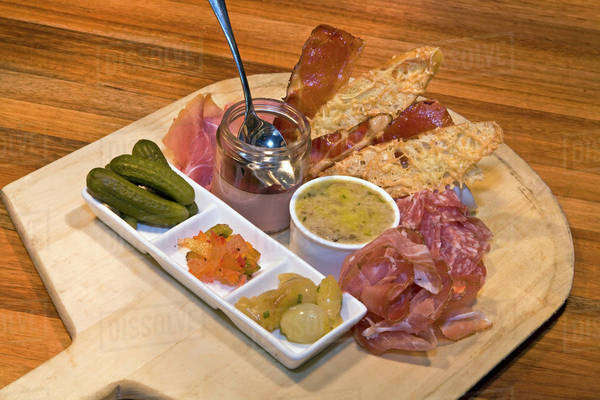 A Platter Of Appetizers; Washington, Dc, United States Of America ...