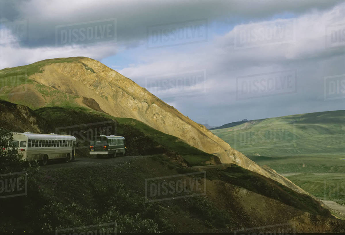 Revamped school buses travel through Denali National Park and Preserve ...