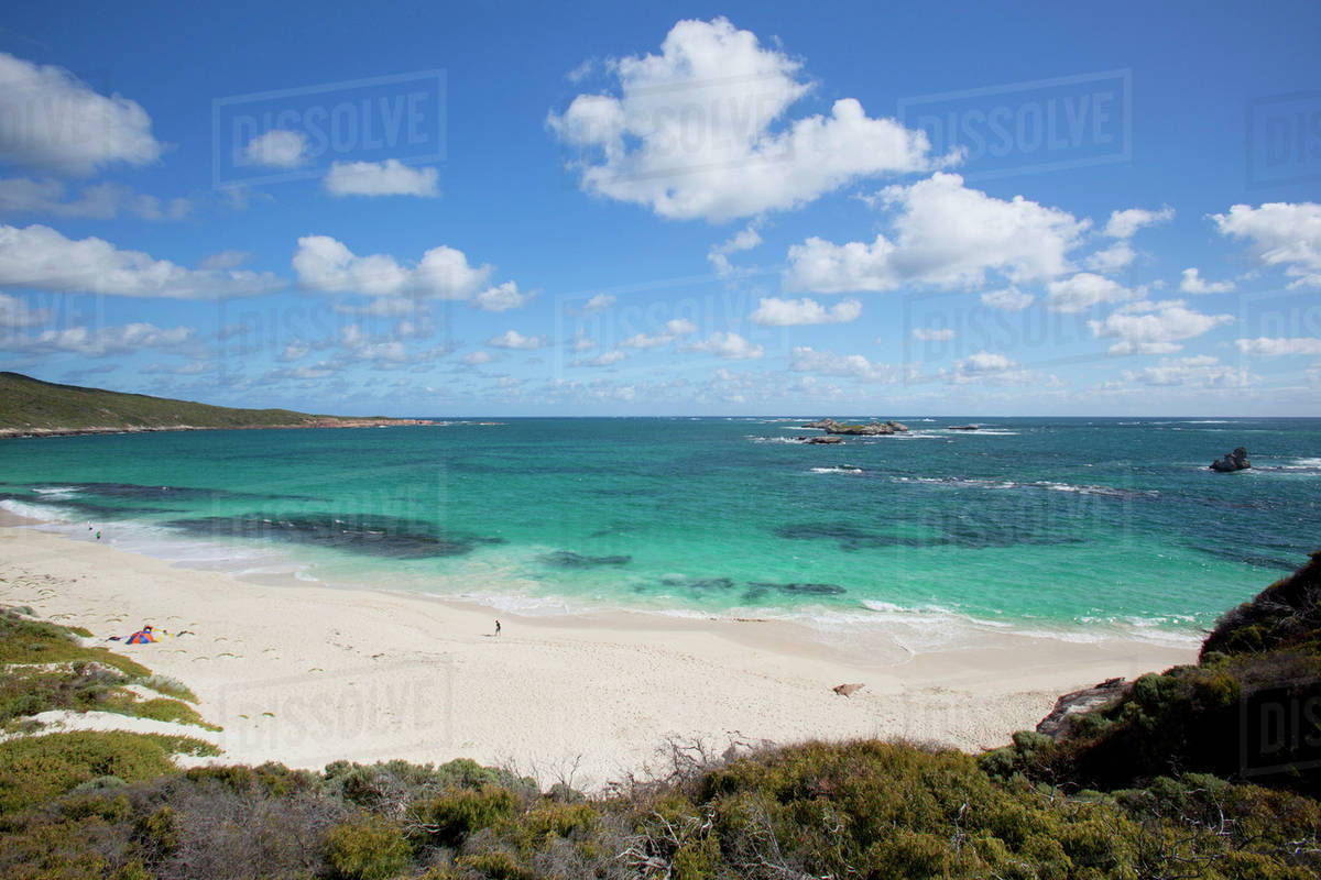 White Sand Beach; Cosy Corner, Western Australia, Australia - Royalty ...