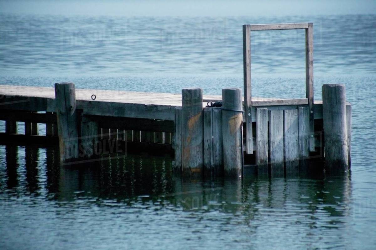 An Empty Dock - Royalty-free Stock Photo | Dissolve