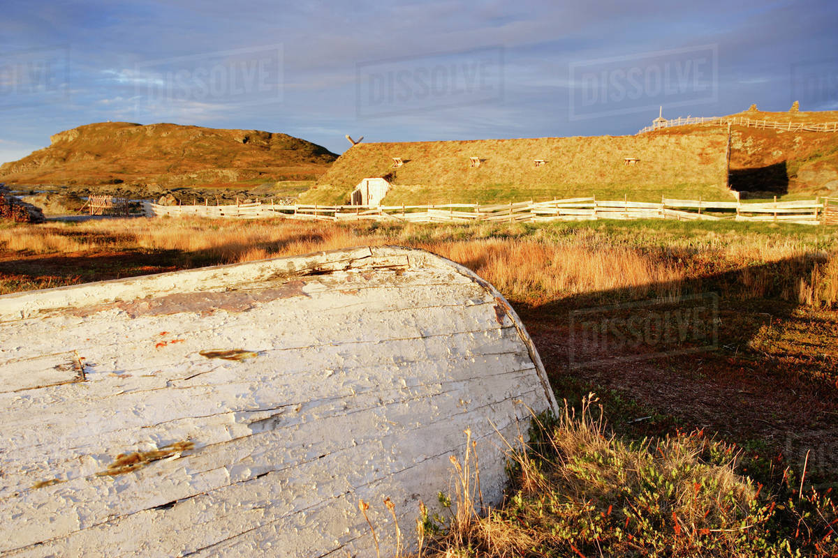 View Of Norstead (A Viking Village & Port Of Trade), L'anse Aux Meadows ...