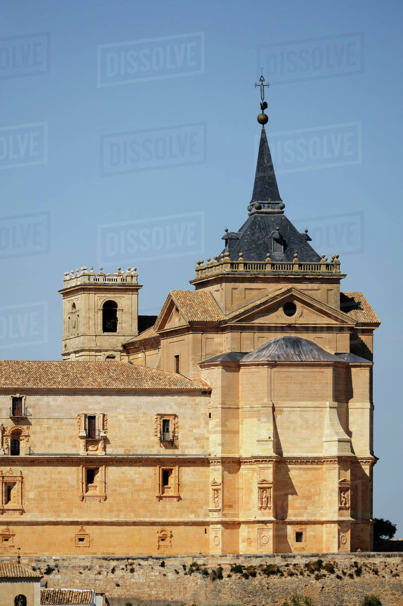 Monastery Of Ucles; Cuenca, Castile La Mancha, Spain - Royalty-free ...