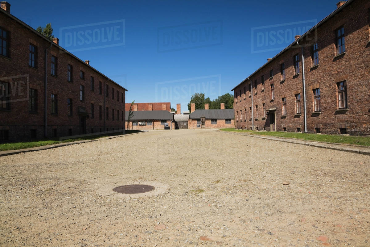 Buildings Inside The Auschwitz I Former Nazi Concentration Camp ...