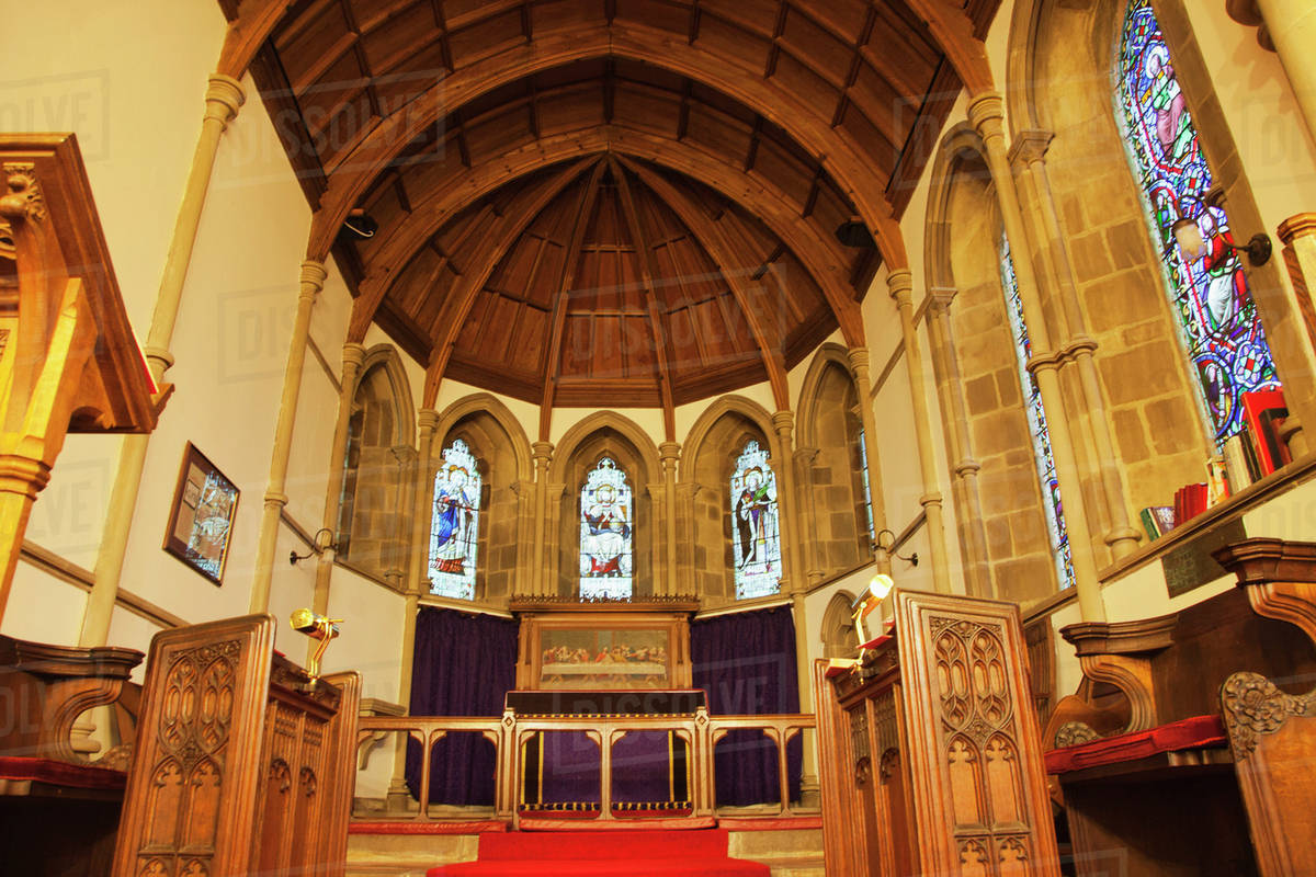 St John's Church In Snods Edge; Shotley Bridge, Durham, England - Stock ...