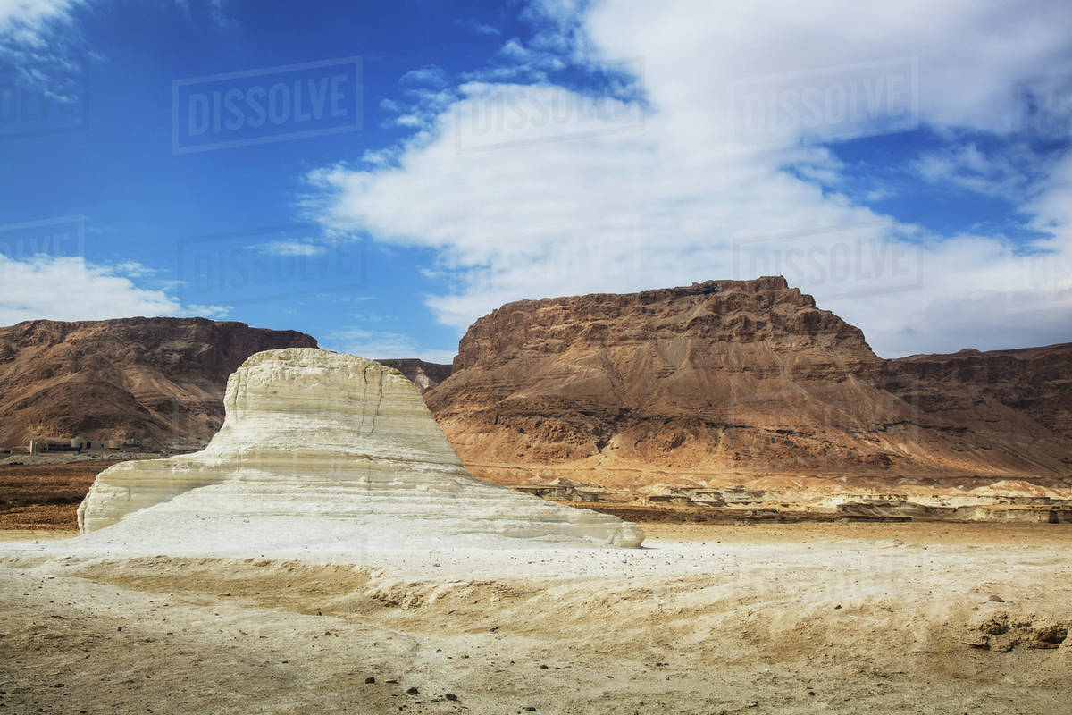 Fortress in the judean desert;Masada southern district israel - Royalty ...
