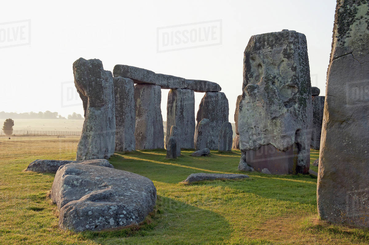 Standing stones;England - Royalty-free Stock Photo | Dissolve