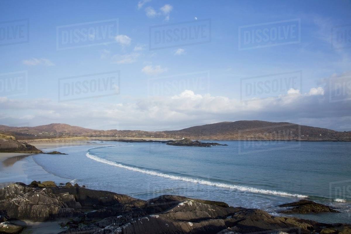 Irish Seascape; Derrynane Beach, County Kerry, Ireland - Royalty-free ...
