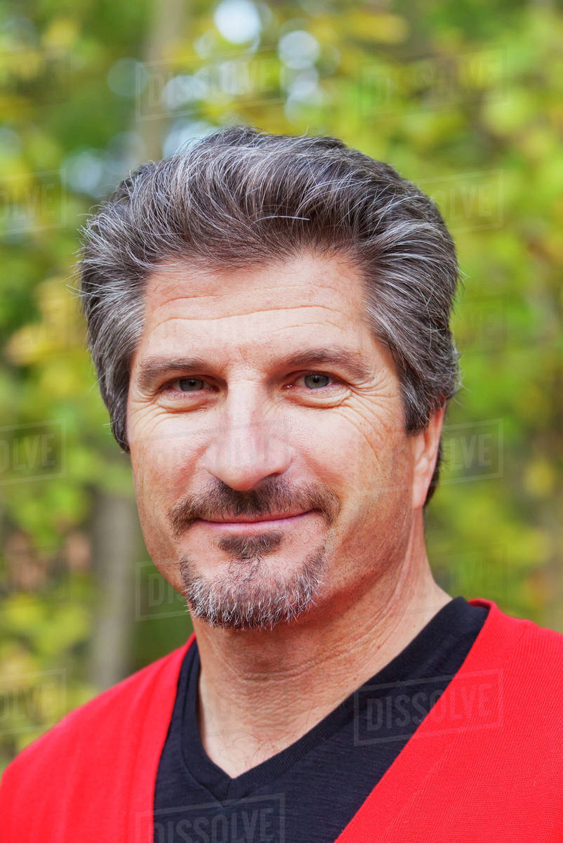 Portrait Of A Mature Man; St. Albert, Alberta, Canada - Royalty-free ...