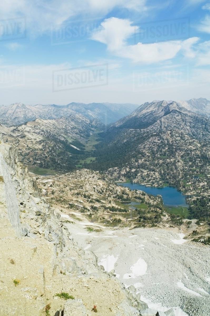 Eagle Cap Wilderness, Oregon, United States Of America; View From The ...