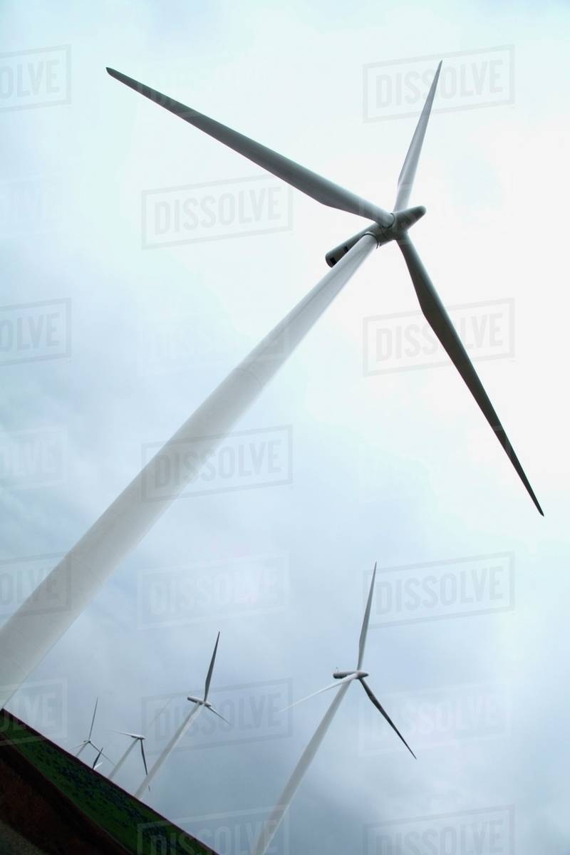 Wind Turbines - Royalty-free Stock Photo | Dissolve
