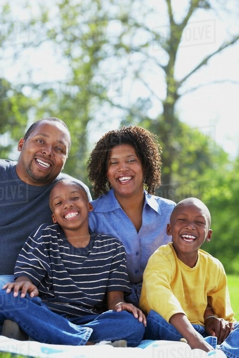 Knoxville, Tennessee, United States Of America; Portrait Of A Family ...