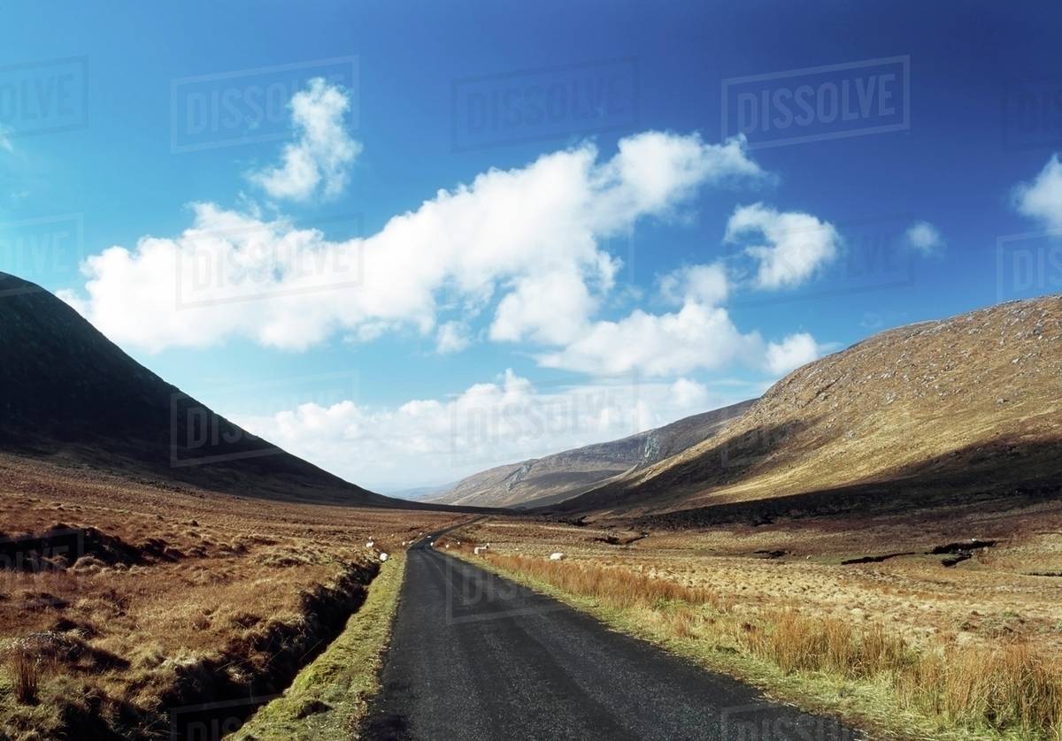 Glenveagh, County Donegal, Ireland, Near Doochary - Royalty-free Stock ...