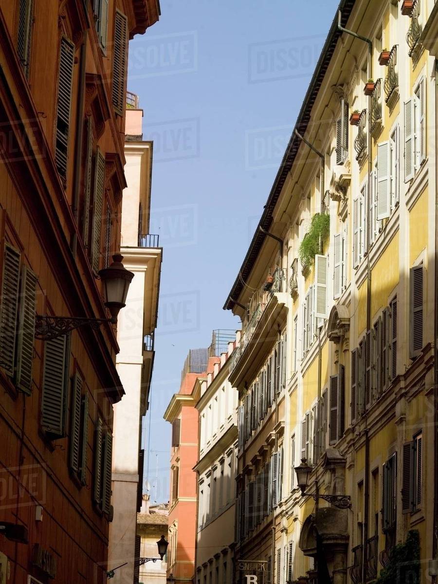 Buildings, Rome, Italy - Stock Photo - Dissolve