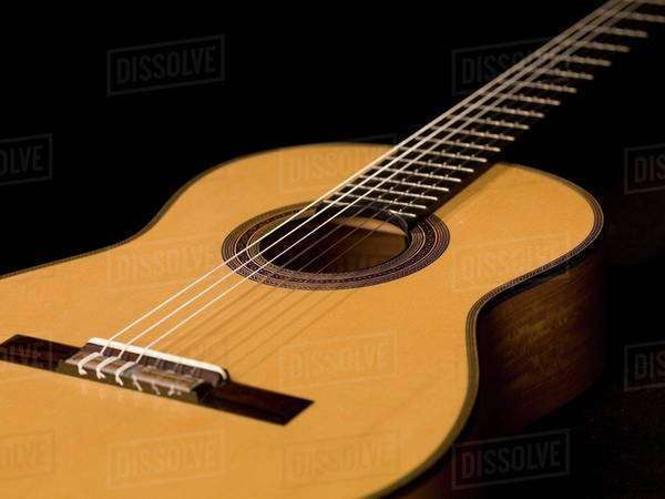 Acoustic Guitar - Royalty-free Stock Photo | Dissolve