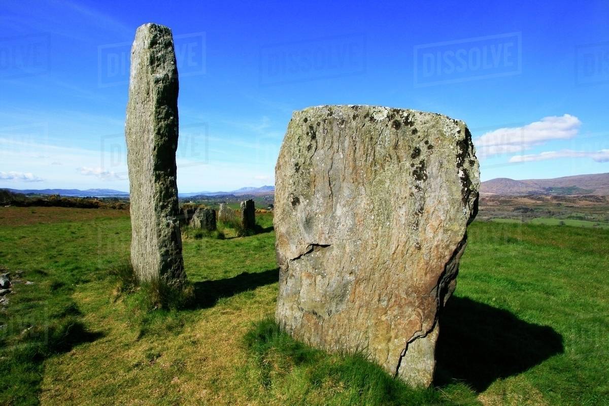 Kealkill, County Cork, Ireland, Recumbent Stone Circle - Royalty-free ...