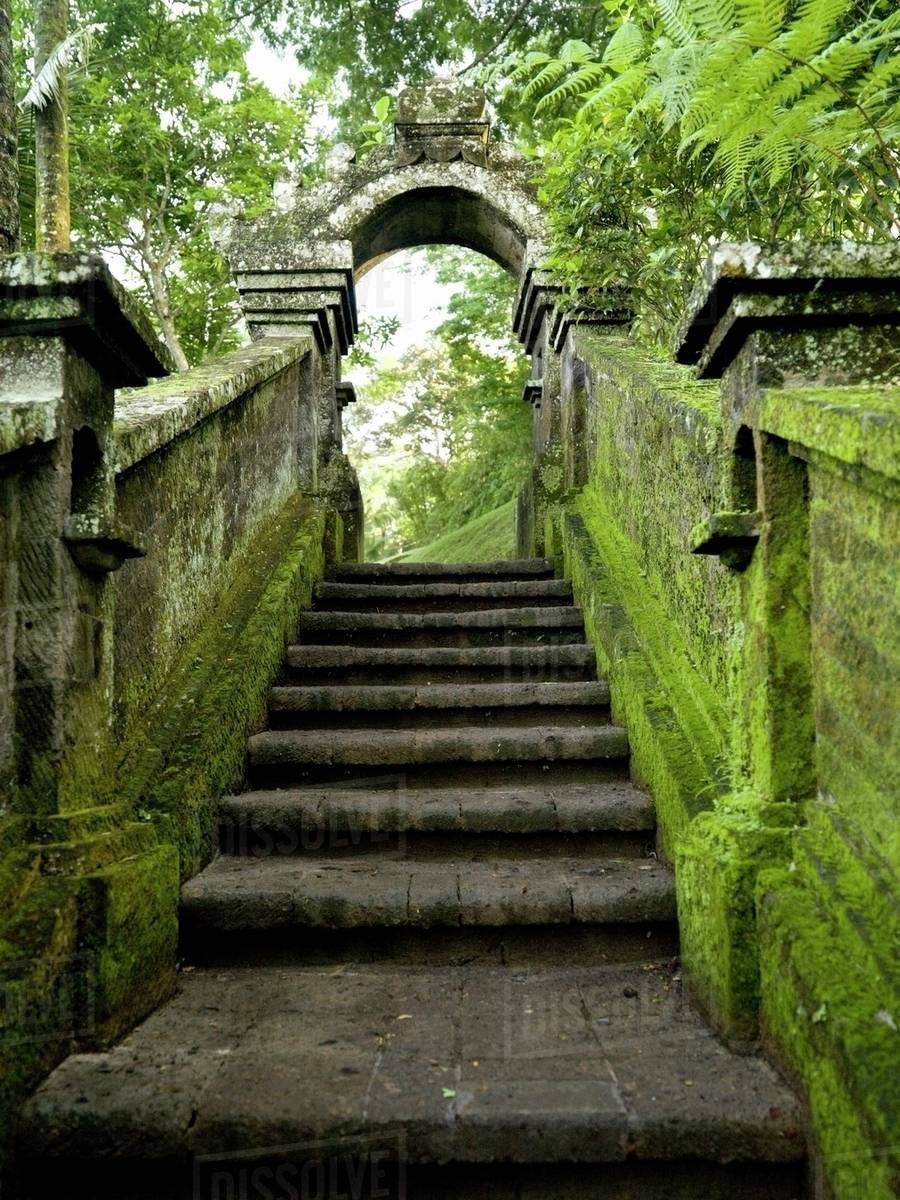 Stone Staircase; Bali, Indonesia - Royalty-free Stock Photo | Dissolve