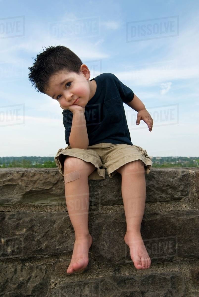 Boy With Bandage - Royalty-free Stock Photo | Dissolve