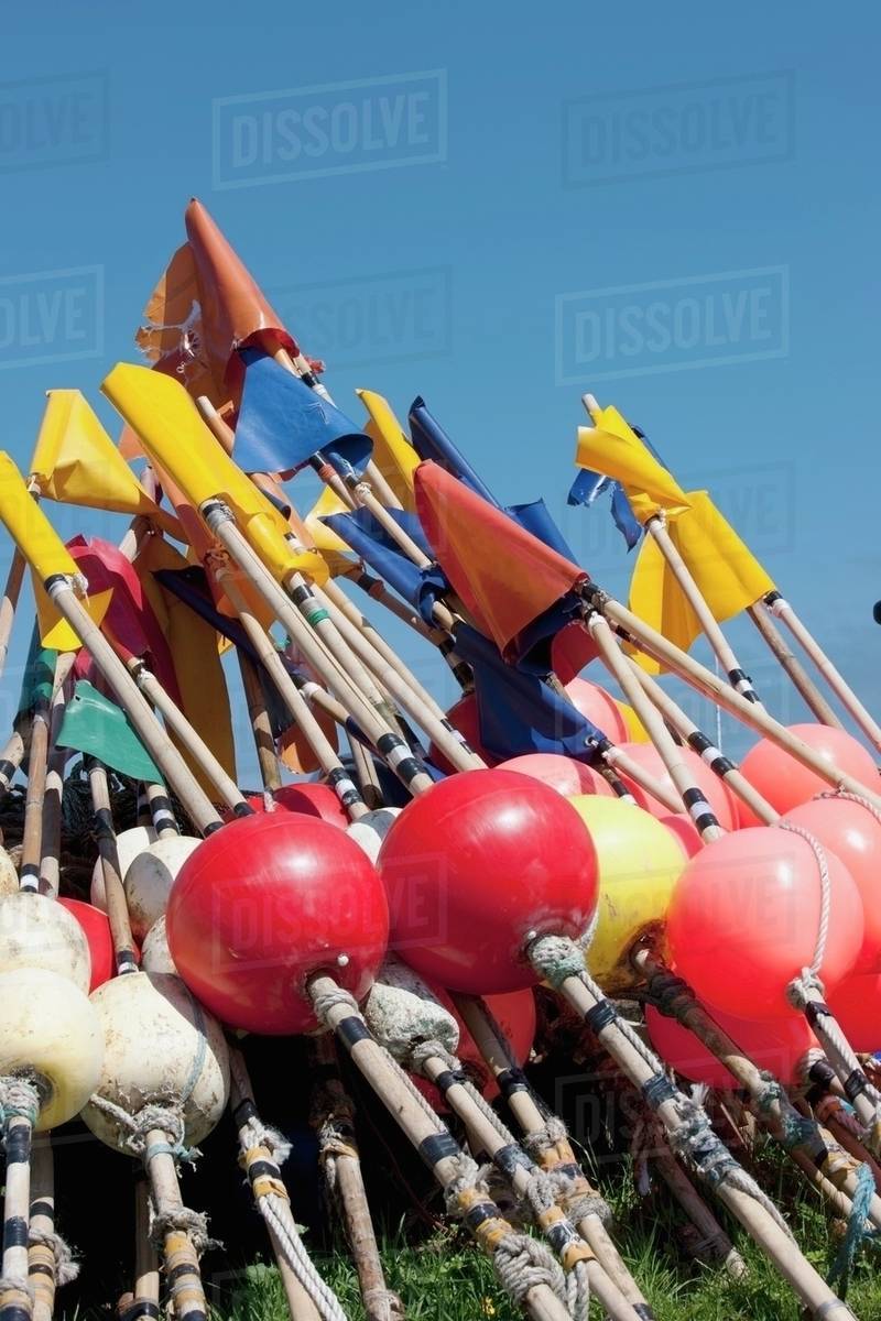 Flags And Balls - Royalty-free Stock Photo | Dissolve