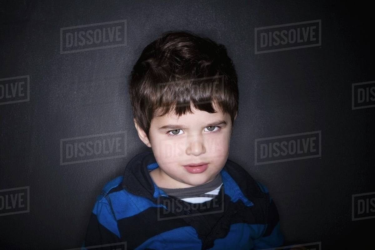 Boy Pouting - Royalty-free Stock Photo | Dissolve