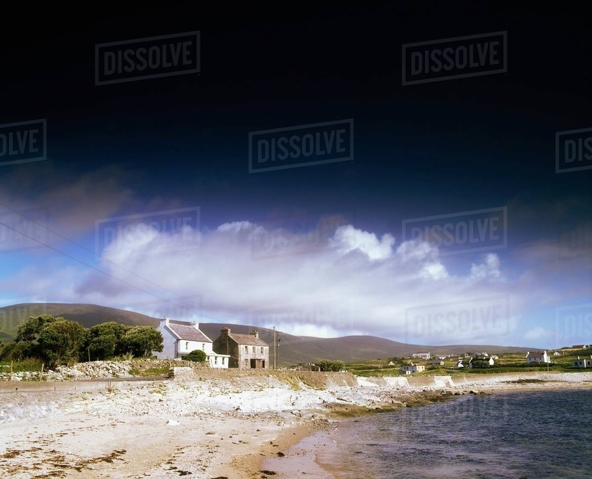 Dooega, Achill Island, County Mayo, Ireland - Stock Photo - Dissolve