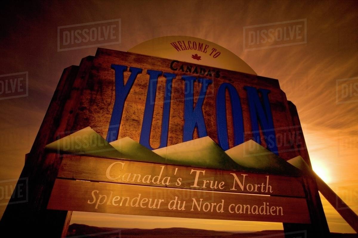 Yukon Sign - Royalty-free Stock Photo | Dissolve