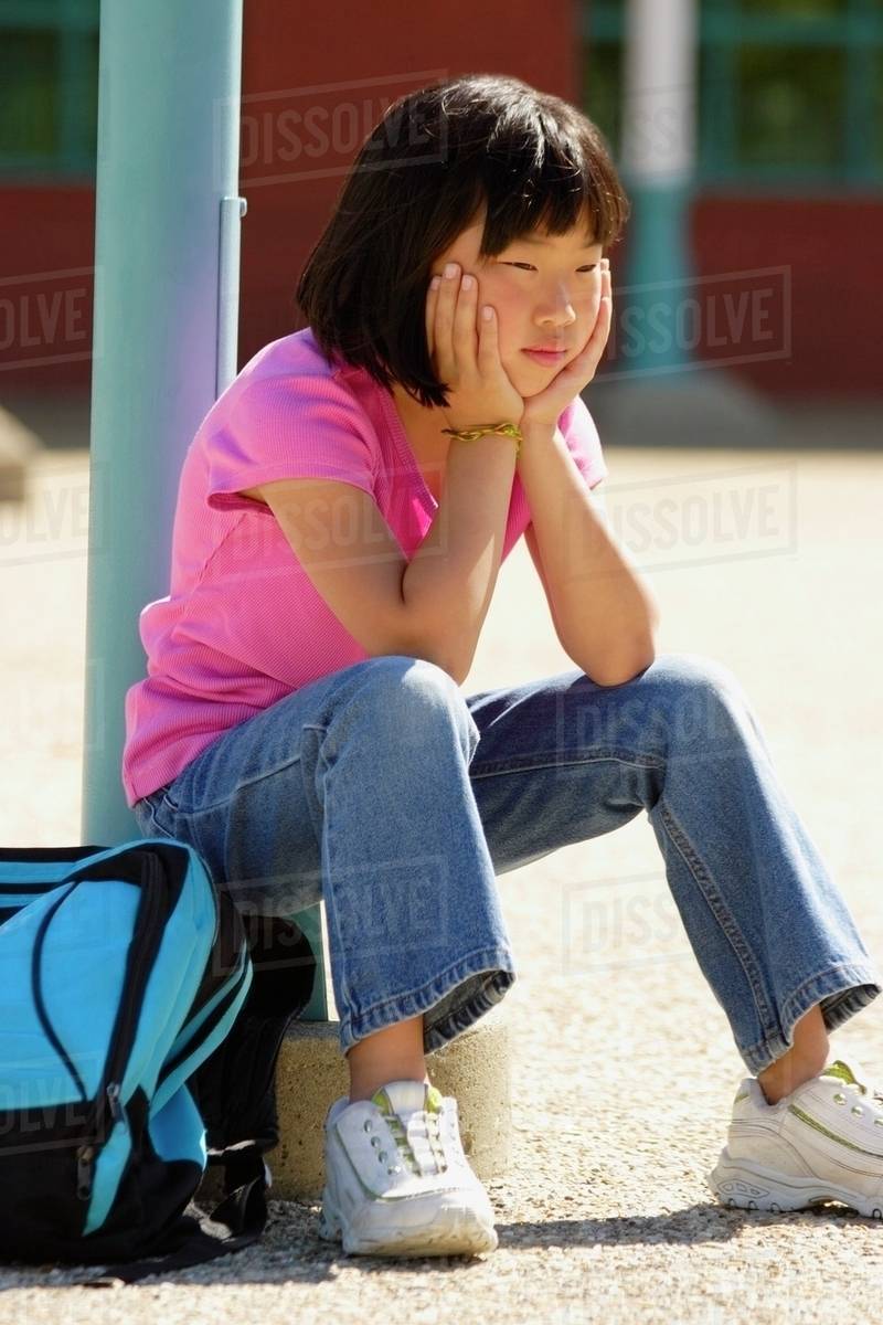 Girl Waiting - Stock Photo - Dissolve