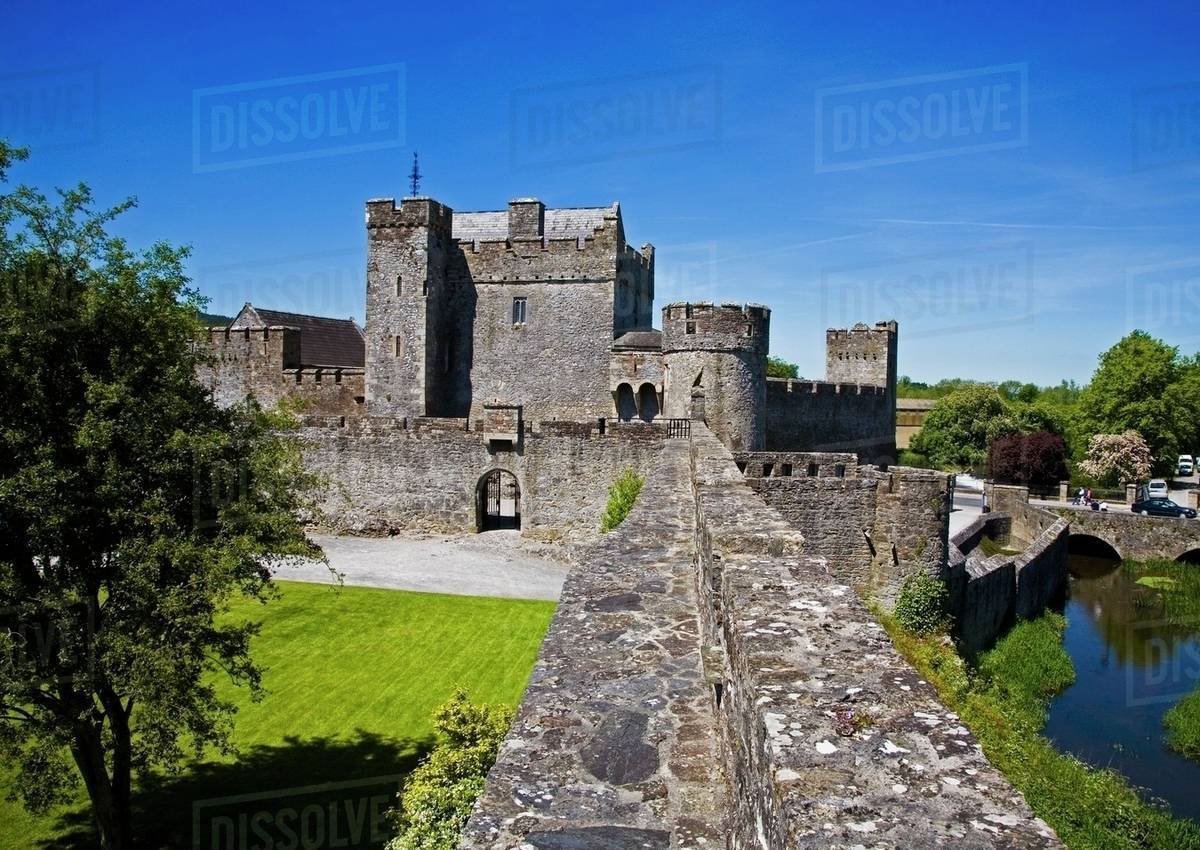 Cahir Castle, County Tipperary, Ireland - Stock Photo - Dissolve
