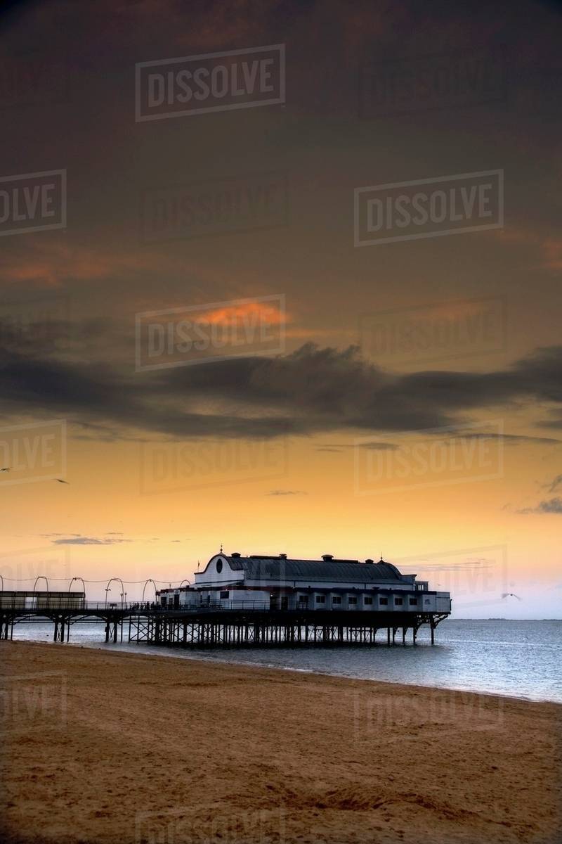 Pier In Humberside, England - Royalty-free Stock Photo | Dissolve