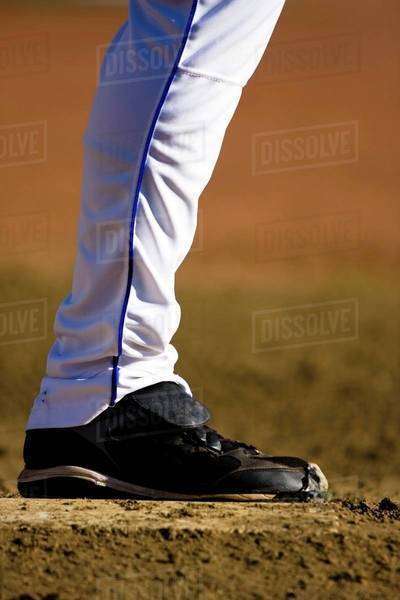 Baseball Player's Foot - Royalty-free Stock Photo | Dissolve