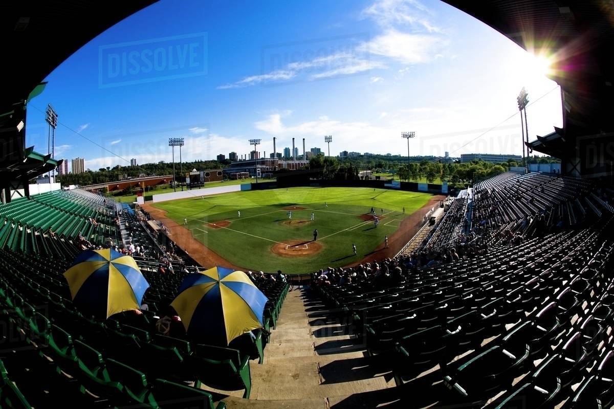 Baseball Stadium - Royalty-free Stock Photo | Dissolve
