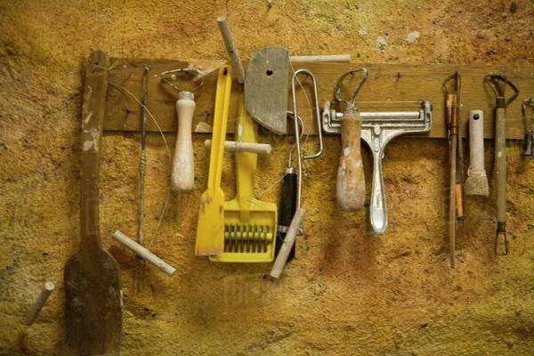 Antique Mexican Tools, Nidart Gallery, Historic District, Old Mazatlan ...