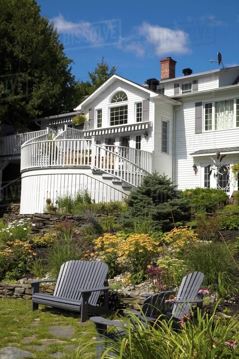 House Backyard - Royalty-free Stock Photo | Dissolve