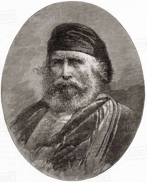 Giuseppe Garibaldi, 1807 - 1882. Italian general, politician and ...