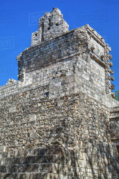 Tabasqueno Mayan archaeological site, Chenes Style; Campeche, Mexico ...