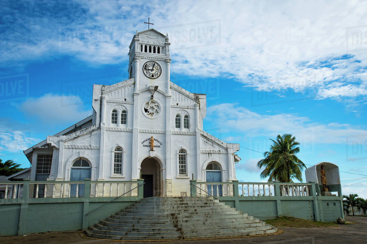 Vavau Church; Tonga - Royalty-free Stock Photo | Dissolve