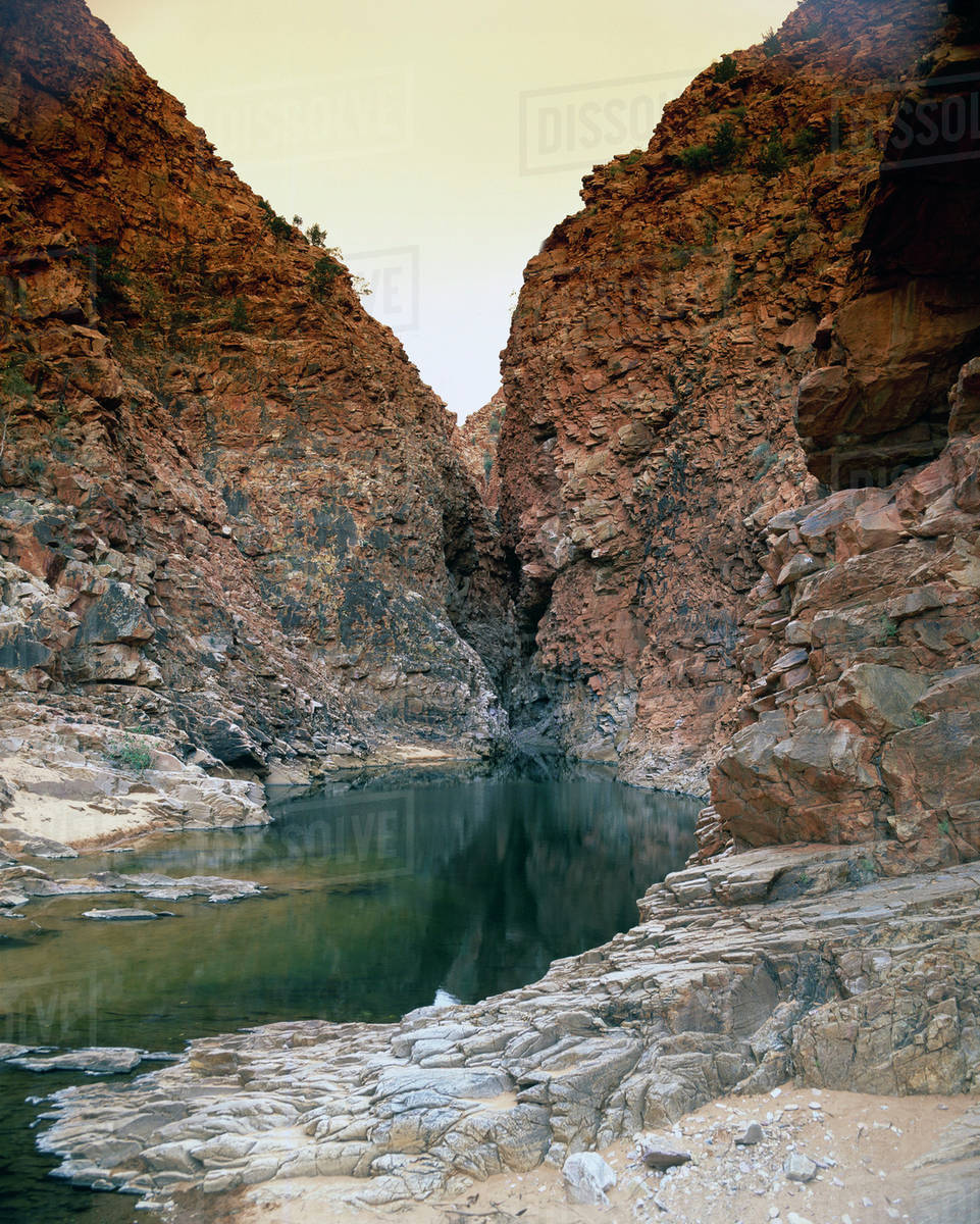 Redbank Gorge, Central Australia; Northern Territory, Australia ...