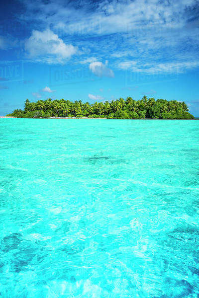 An island that forms part of the marine park, near the Tuvalu mainland ...