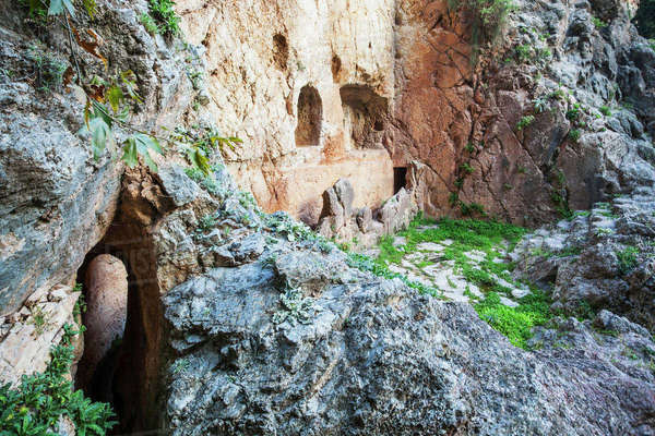 Castalian Spring; Delphi, Greece - Royalty-free Stock Photo | Dissolve