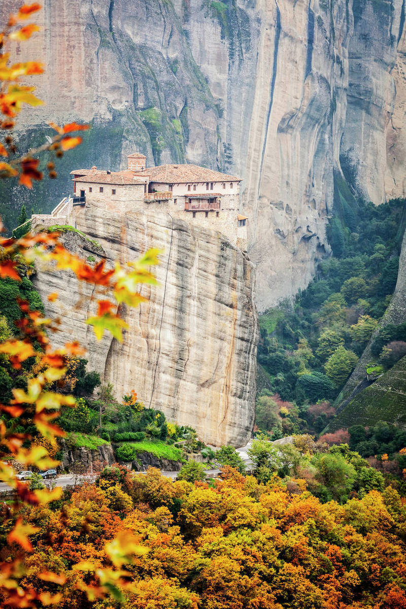 Monastery Rousanou; Meteora, Greece - Royalty-free Stock Photo | Dissolve