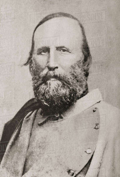 Giuseppe Garibaldi, 1807 - 1882. Italian general, politician and ...