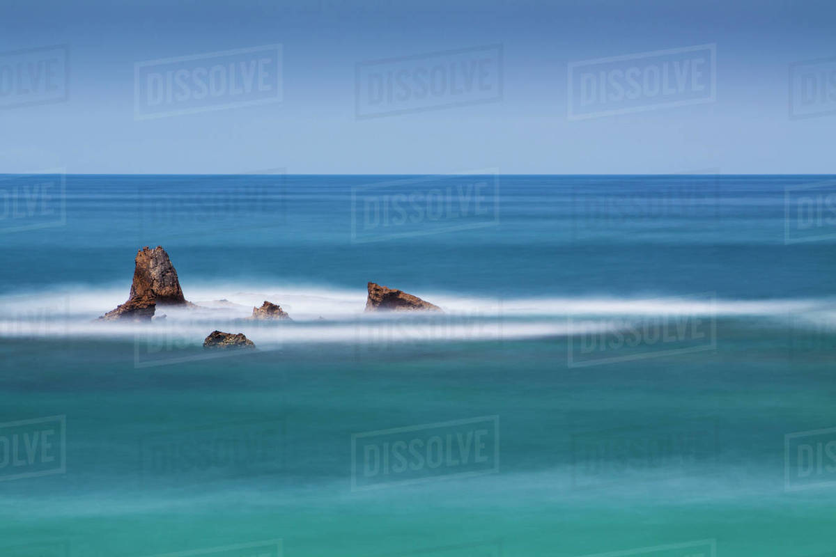 Rock Formations In The Mediterranean Sea; Joppa, Israel - Stock Photo ...