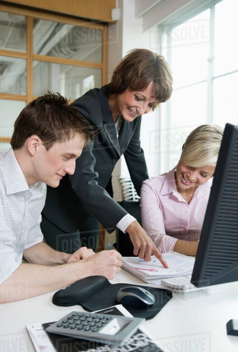 Education at work - Stock Photo - Dissolve