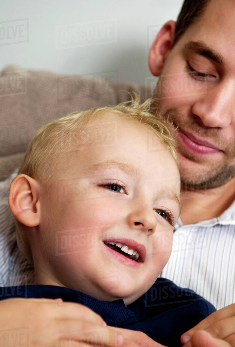 Dad and child - Stock Photo - Dissolve
