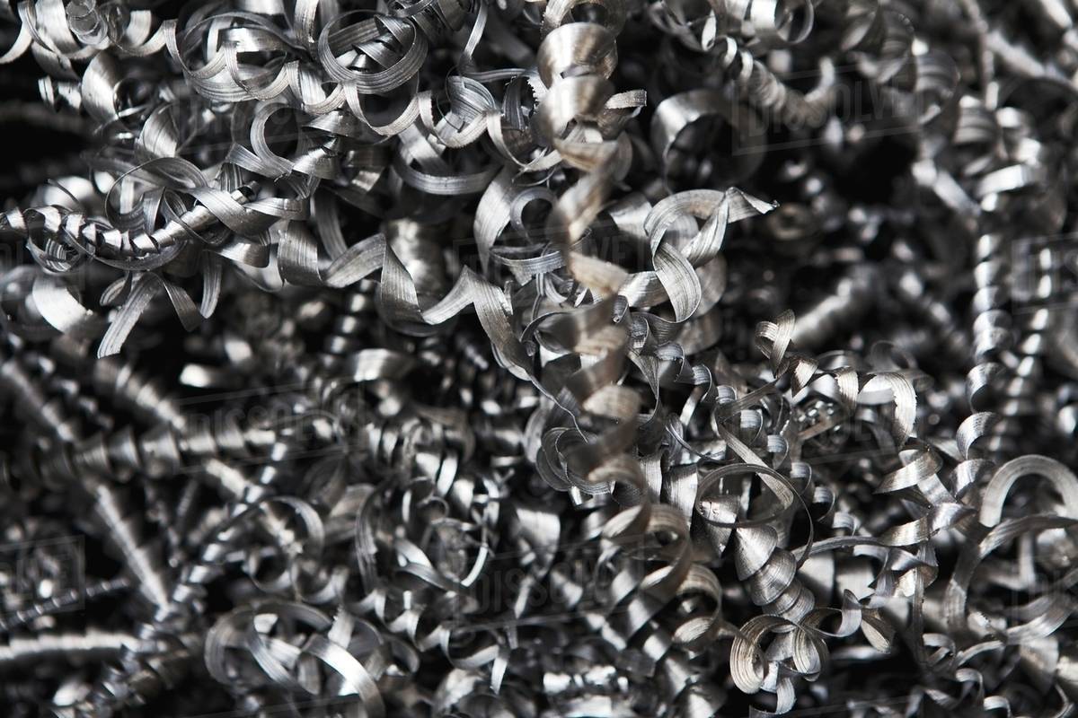 Metal swarf - Stock Photo - Dissolve